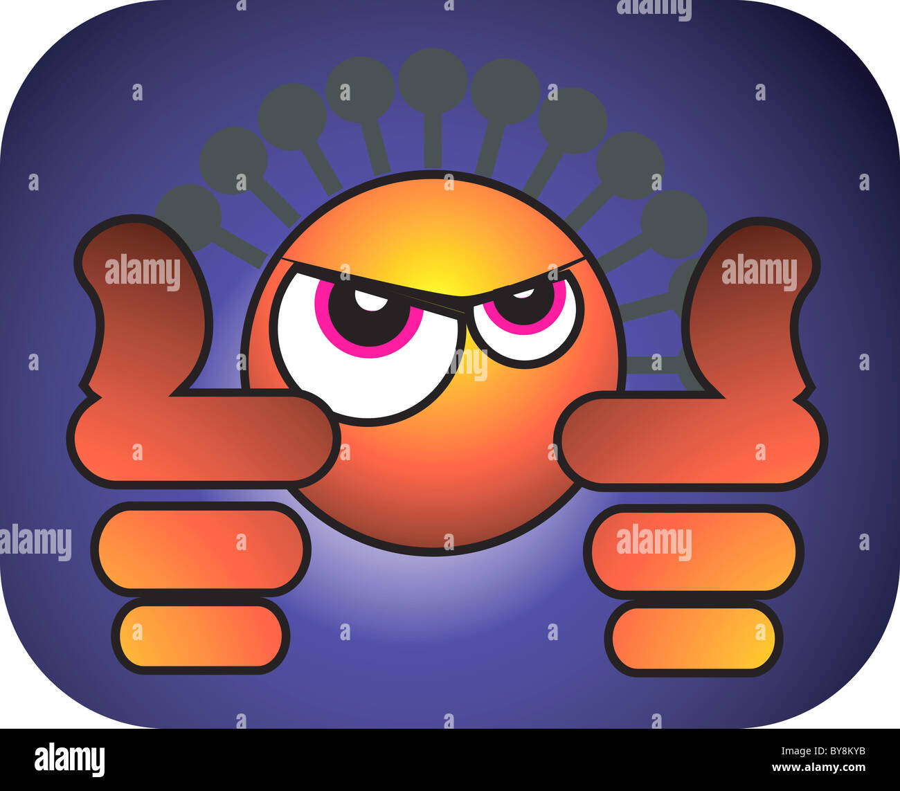 Symbol of jealous hi-res stock photography and images - Alamy