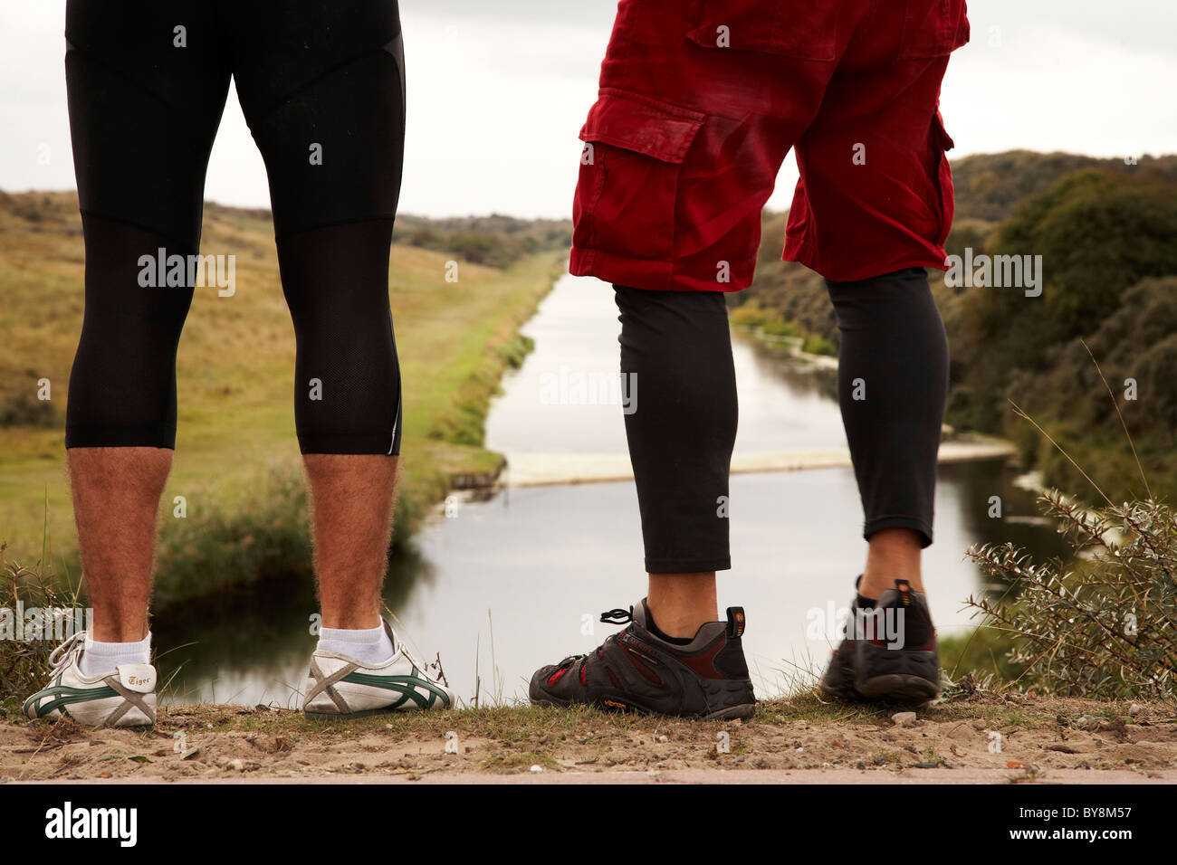 men leg lines in the Netherlands country side Stock Photo - Alamy