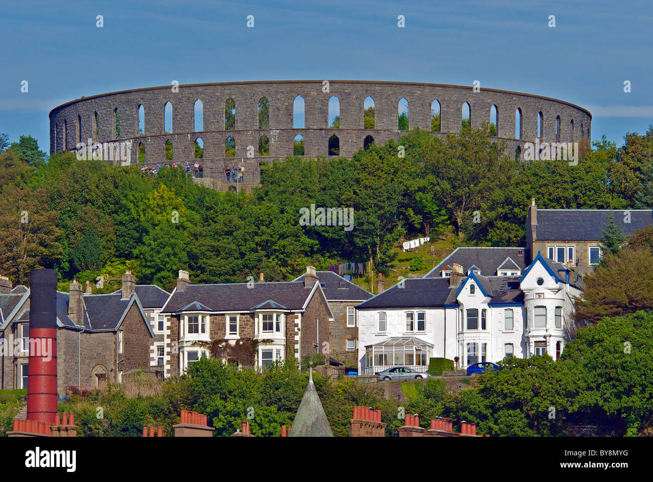 Oban folly monument hi-res stock photography and images - Alamy