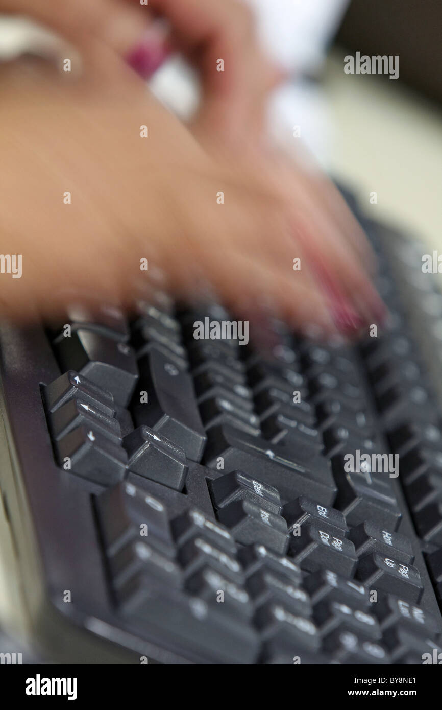 Blurred keyboard hi-res stock photography and images - Alamy