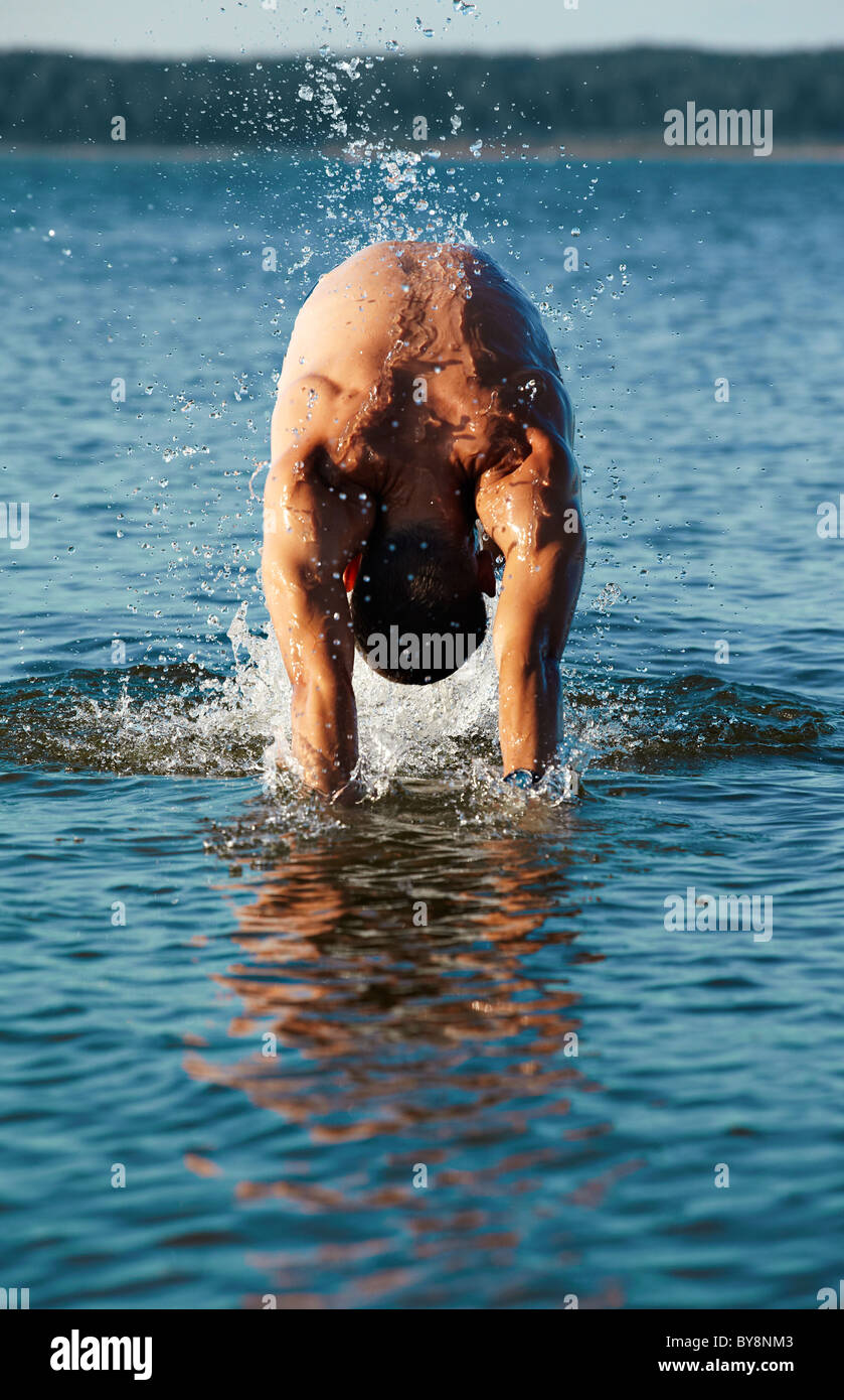Racing dive hi-res stock photography and images - Alamy