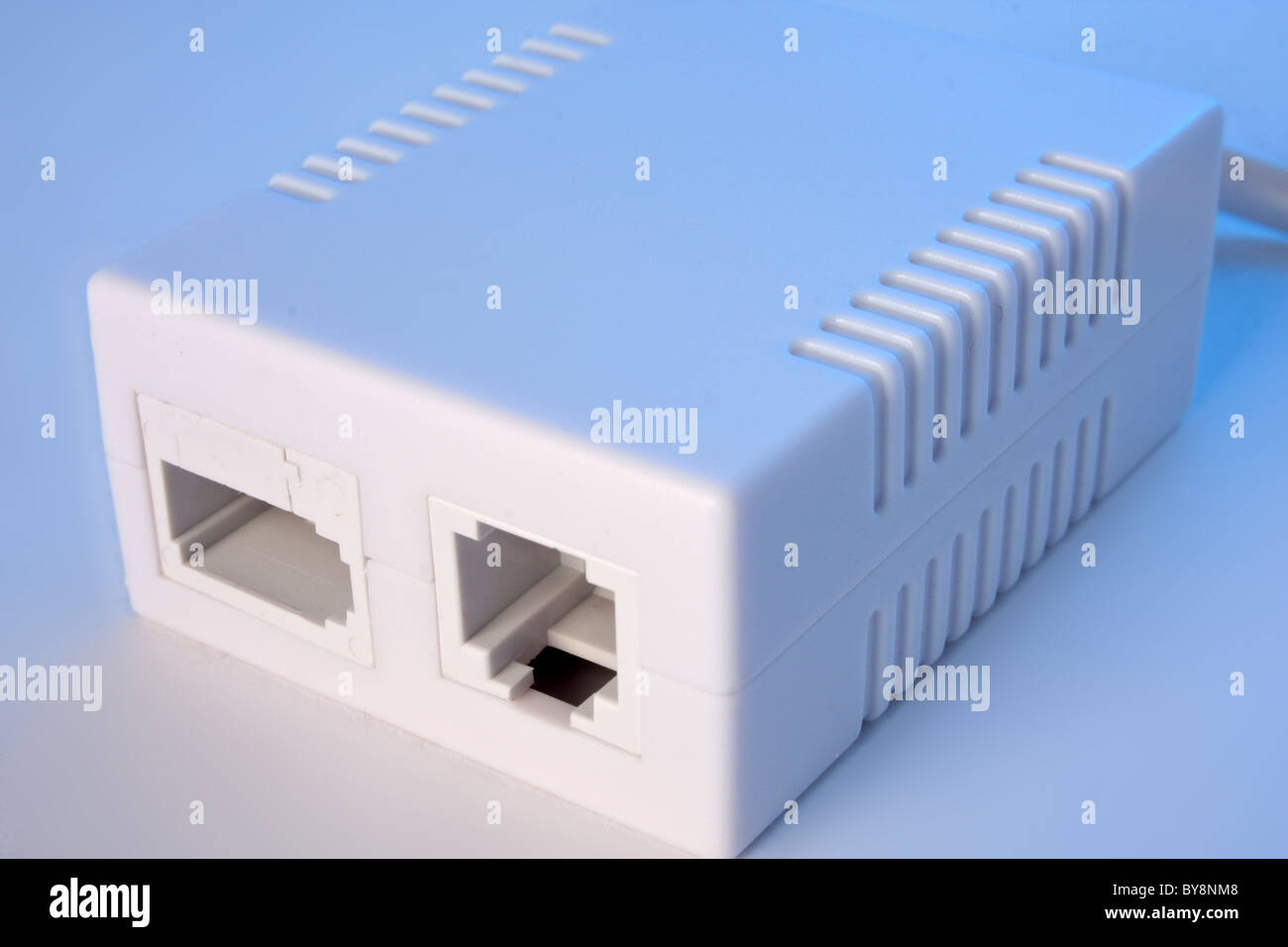 BT micro filter for broadband connection Stock Photo - Alamy