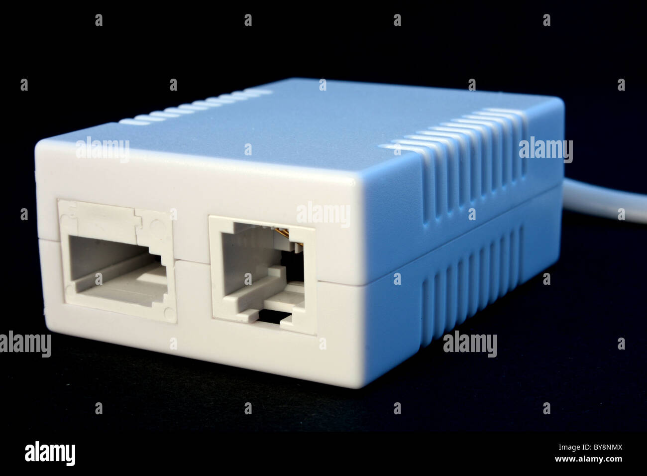BT micro filter for broadband connection Stock Photo - Alamy
