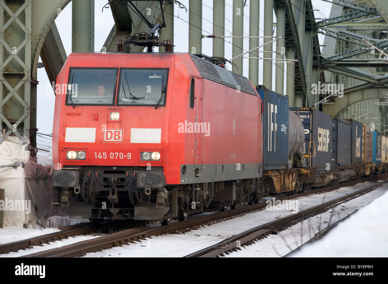 Logistics freight train hi-res stock photography and images - Alamy