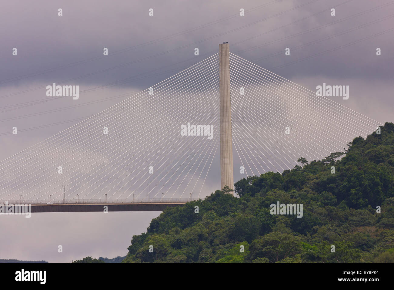 PANAMA - The New Millennium Panama Canal Bridge Stock Photo - Alamy