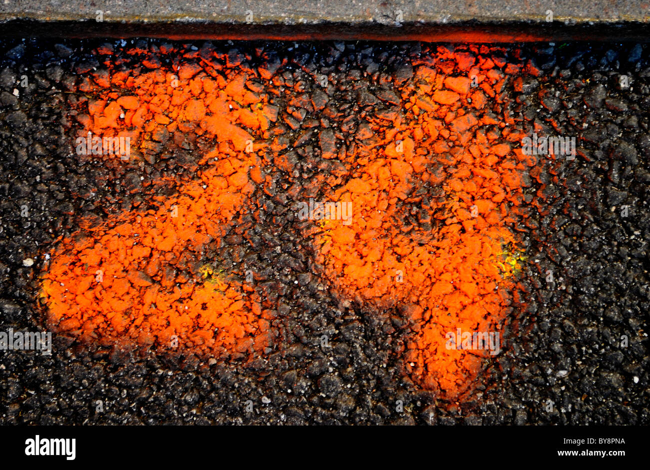 Stenciled numbers hi-res stock photography and images - Alamy