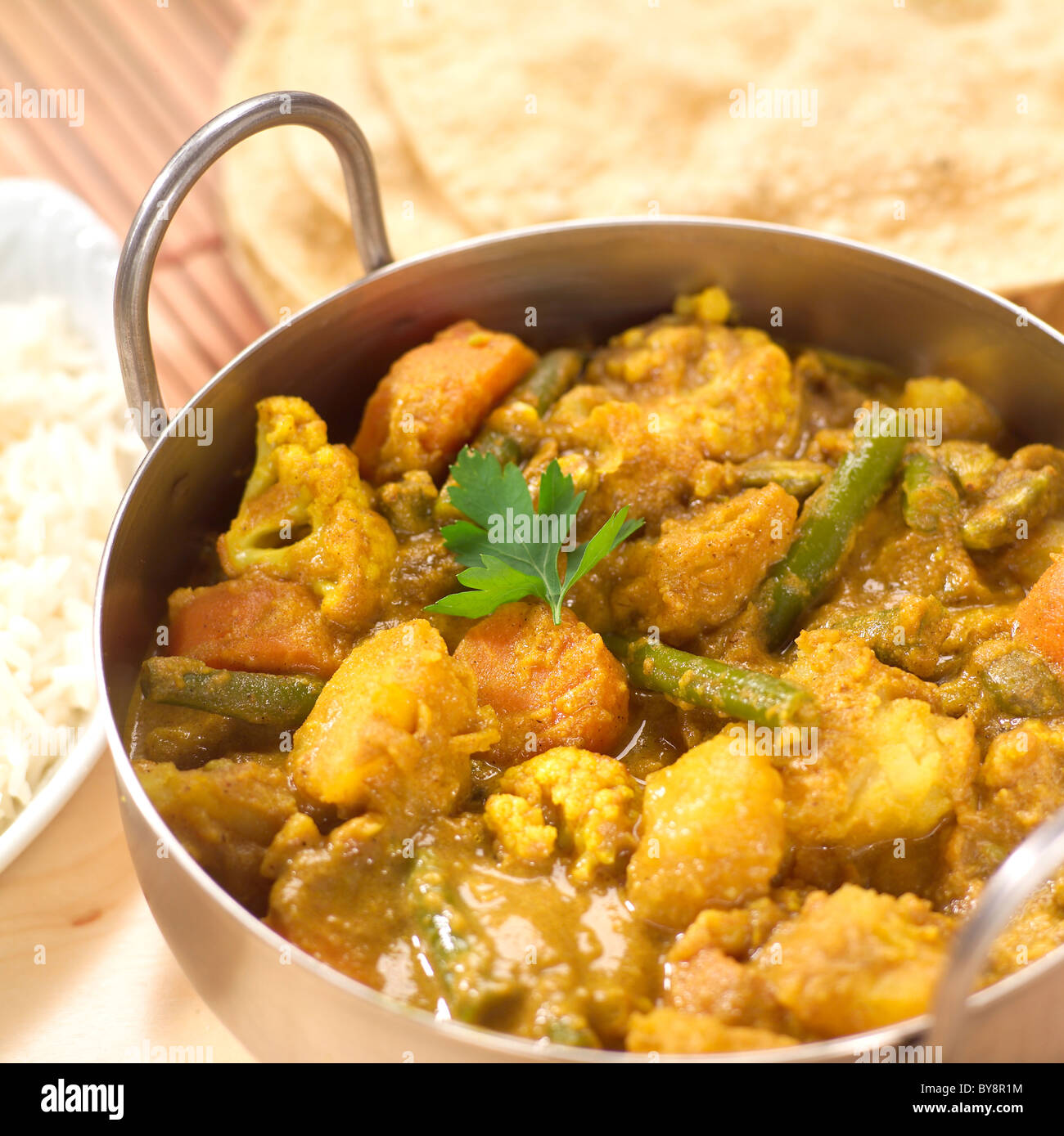 Vegetable Curry / Balti Stock Photo - Alamy