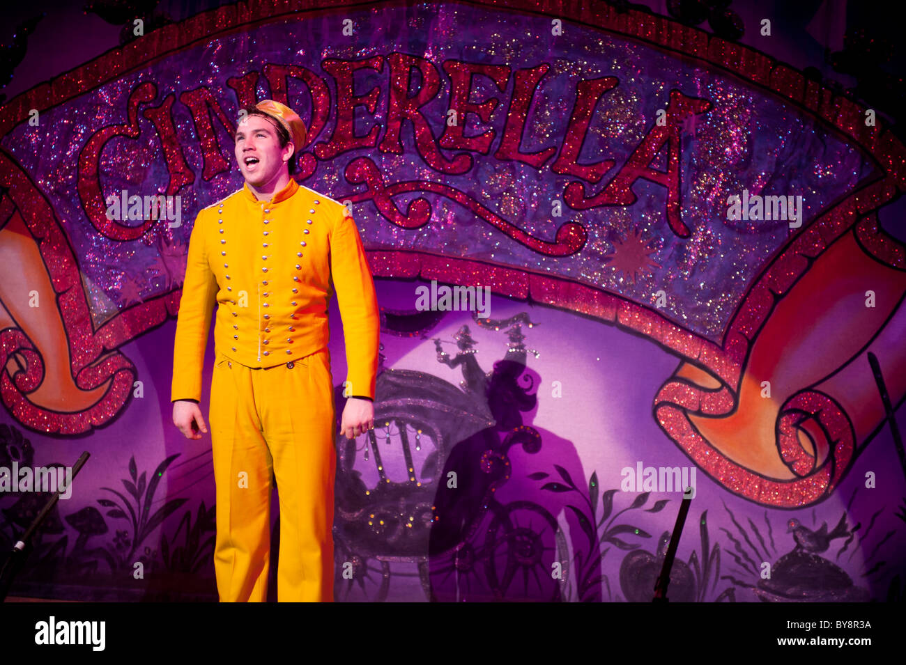 The character Buttons in the traditional 'Cinderella' pantomime ...