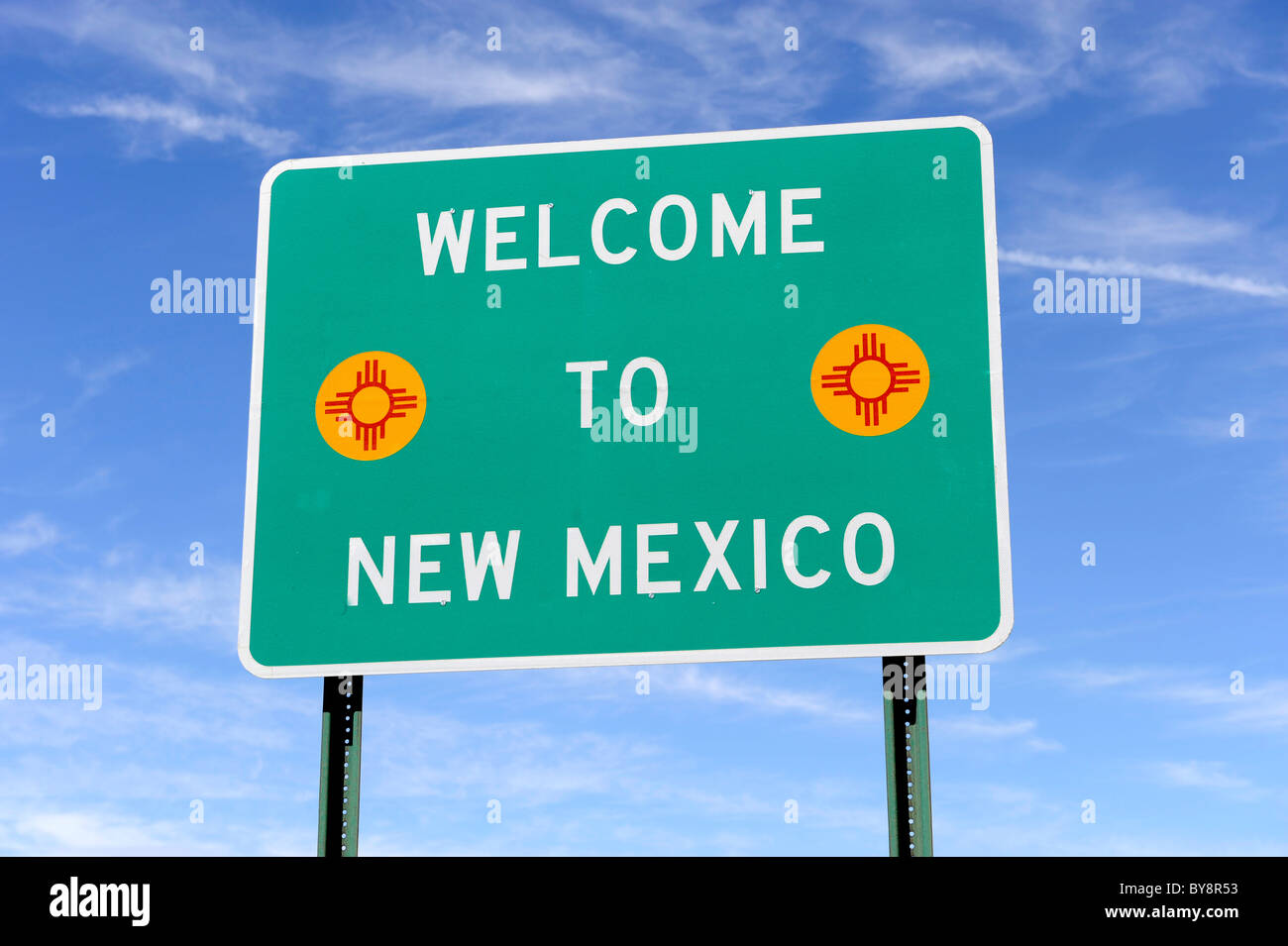 New mexico state line hi-res stock photography and images - Alamy