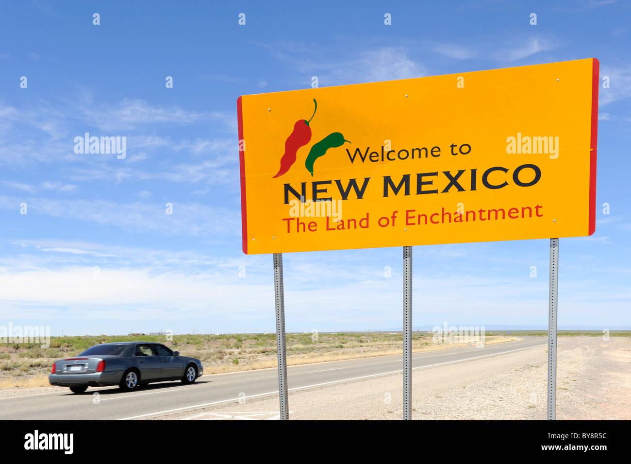 New Mexico State Line High Resolution Stock Photography and Images - Alamy