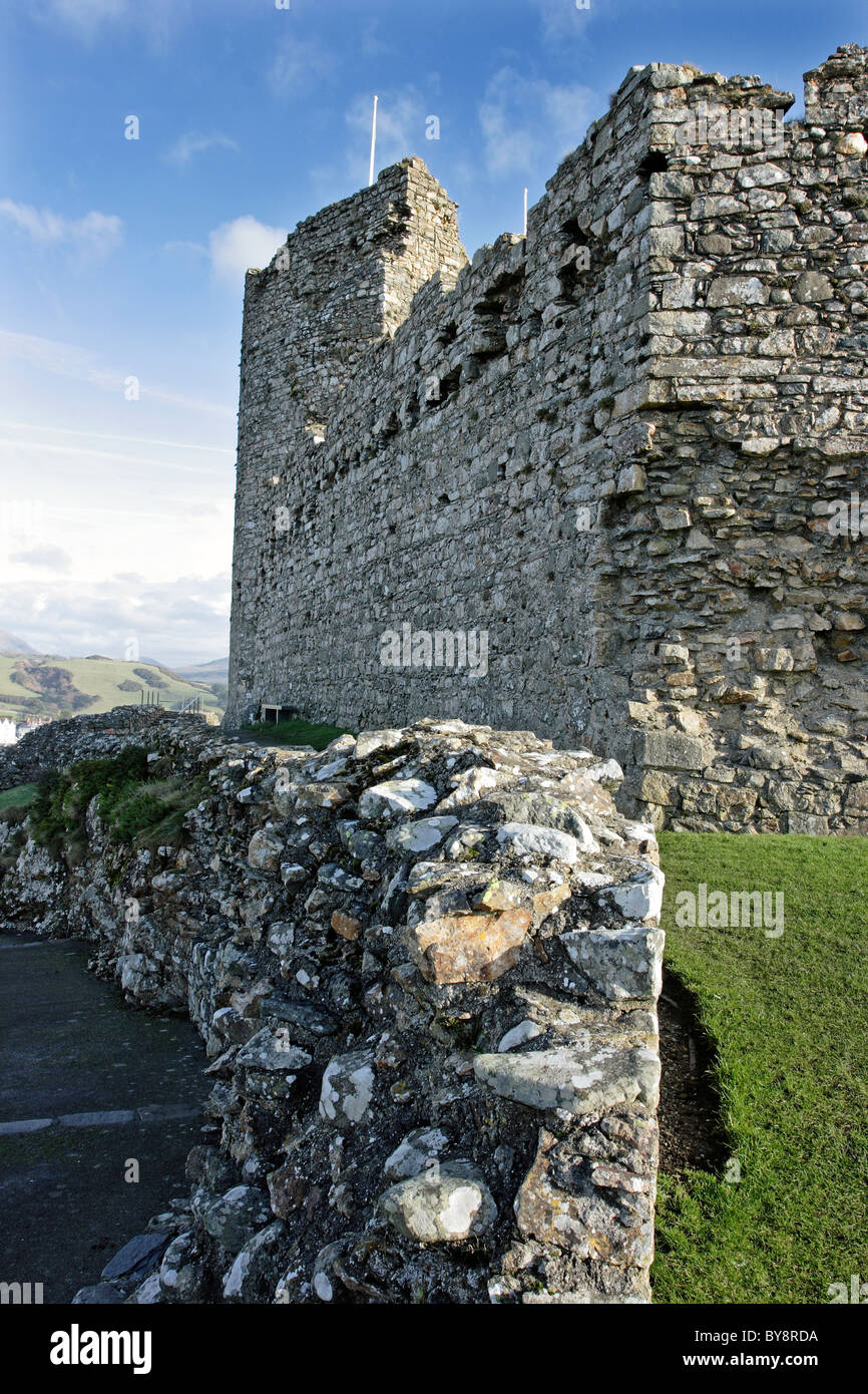 Criccieth castle, North Wales Stock Photo - Alamy