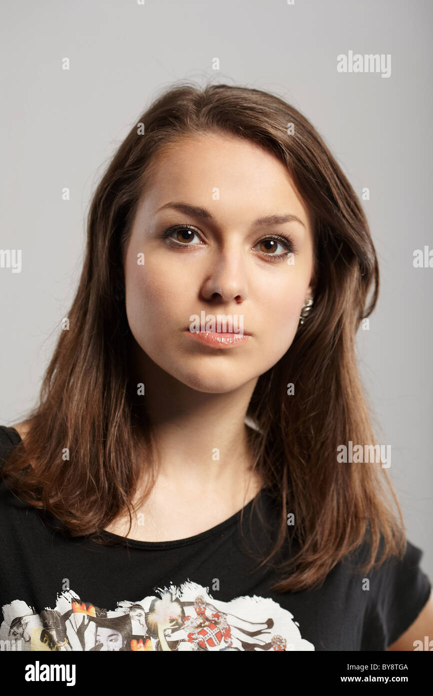 Portrait of pretty girl Stock Photo - Alamy