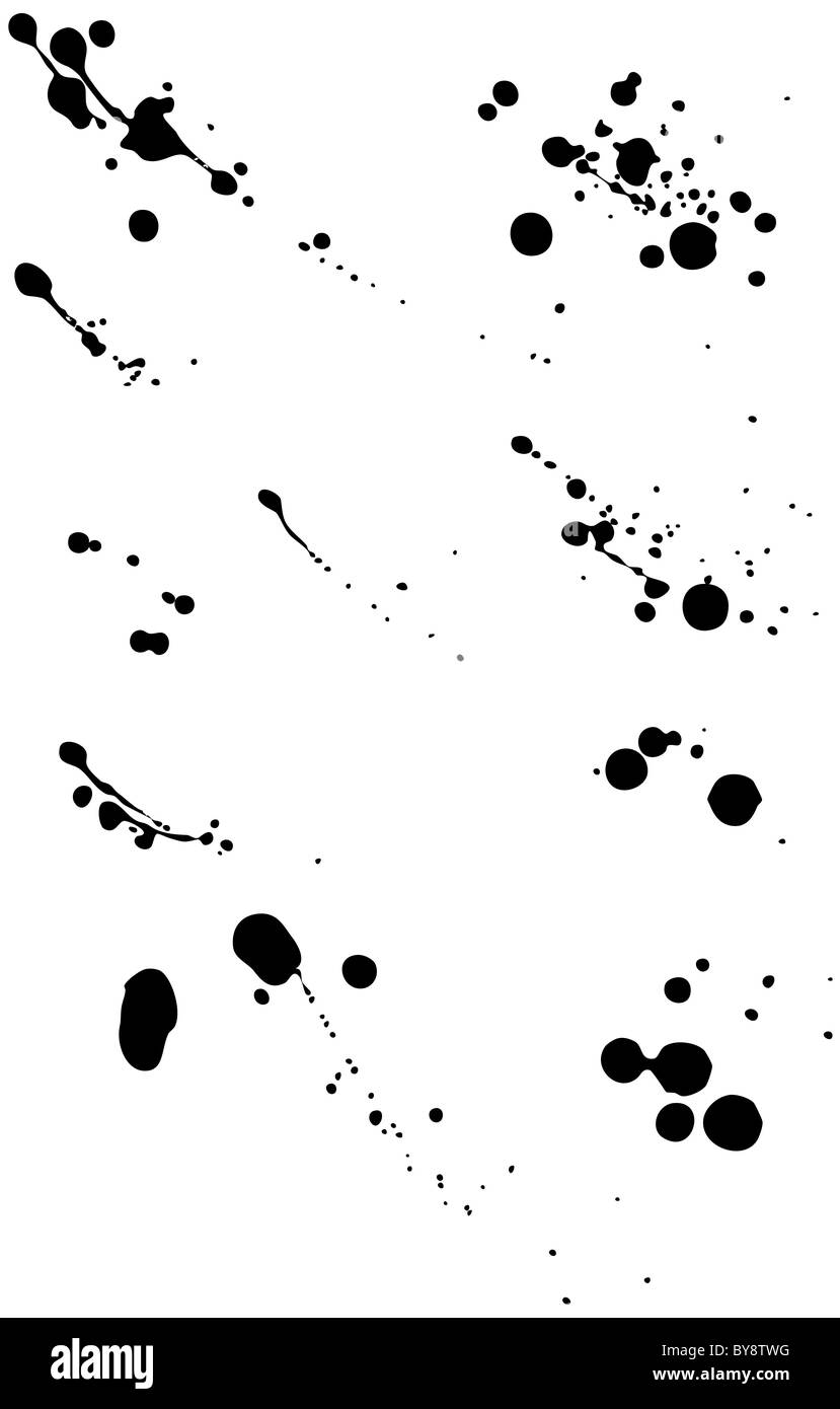 An image of oil / paint splatter Stock Photo - Alamy