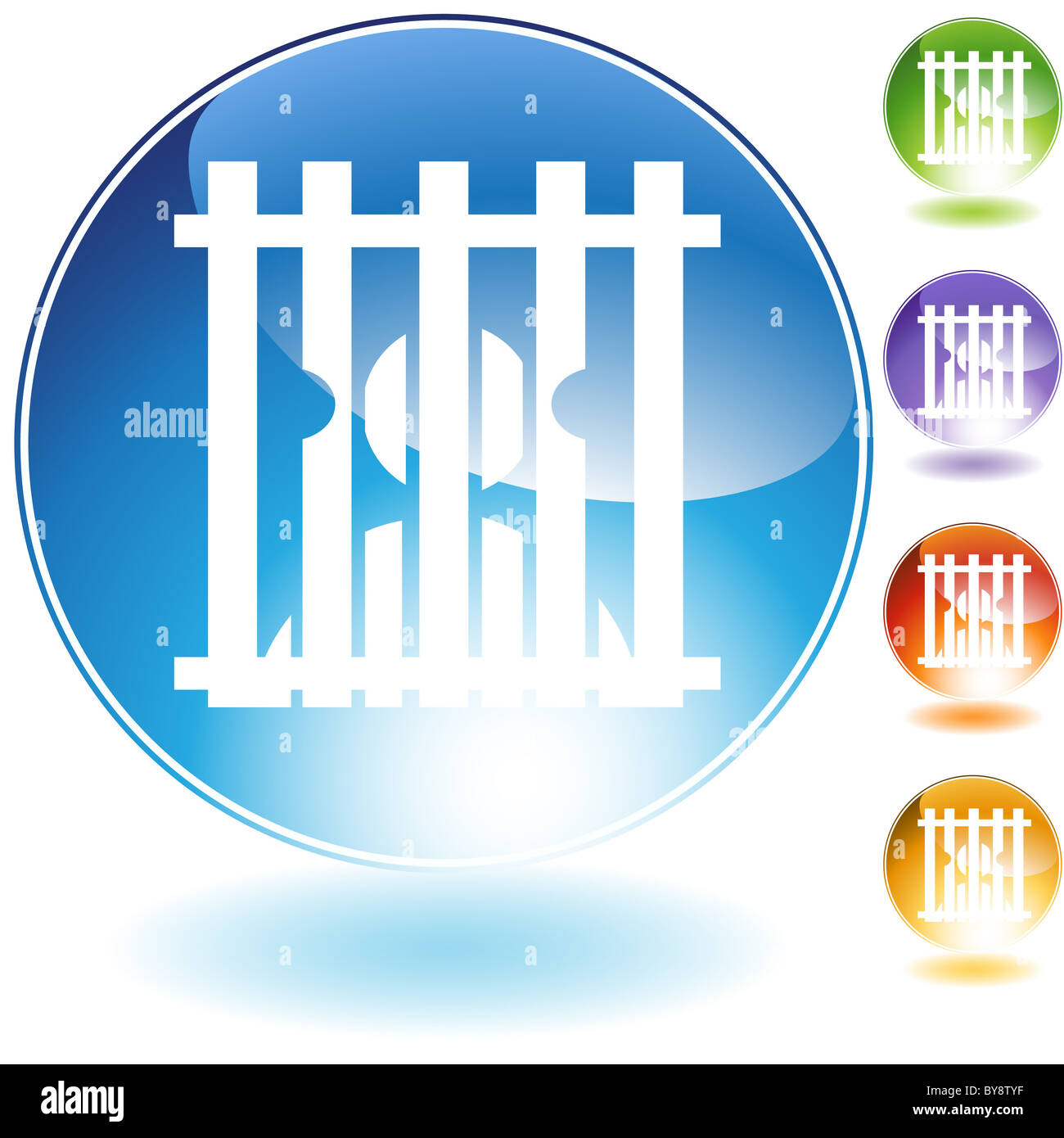 Man Behind Bars Silhouette High Resolution Stock Photography and Images ...