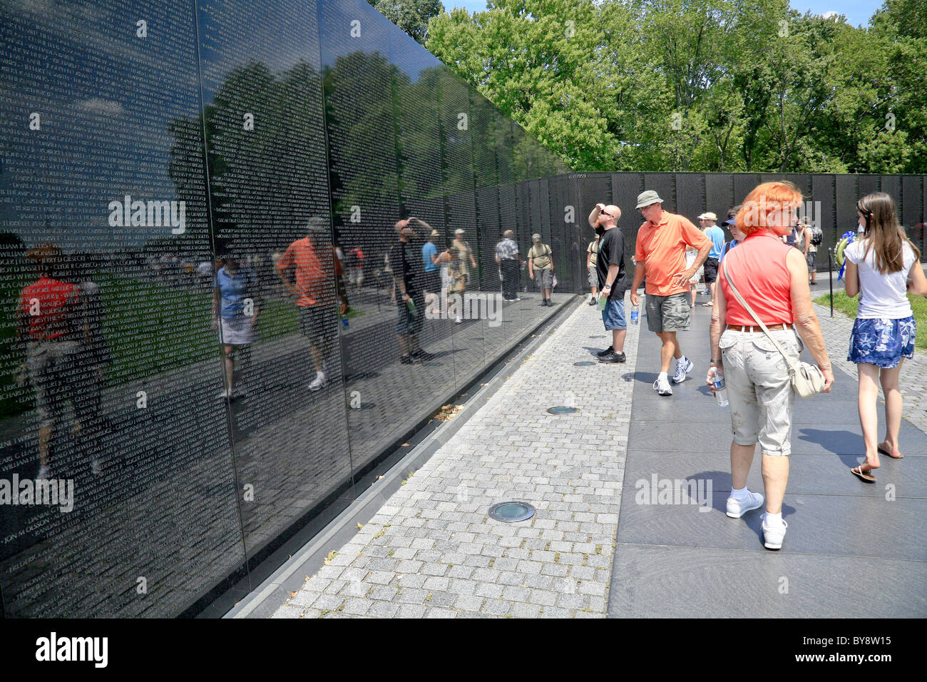 Vietnam Veterans Memorial;Washington; DC;USA;America Stock Photo - Alamy