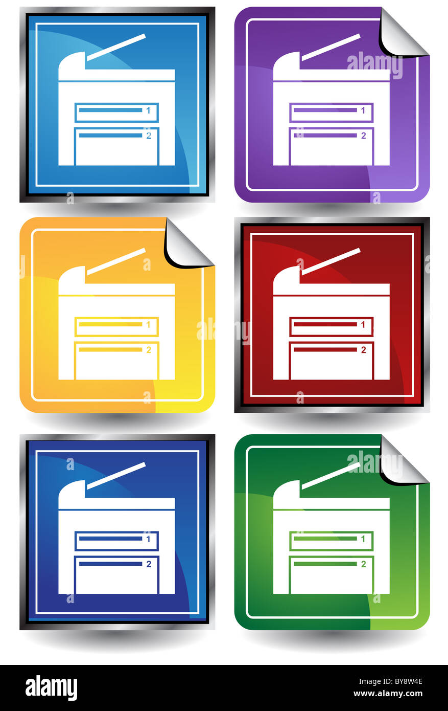 An image of a printer / copy device Stock Photo - Alamy