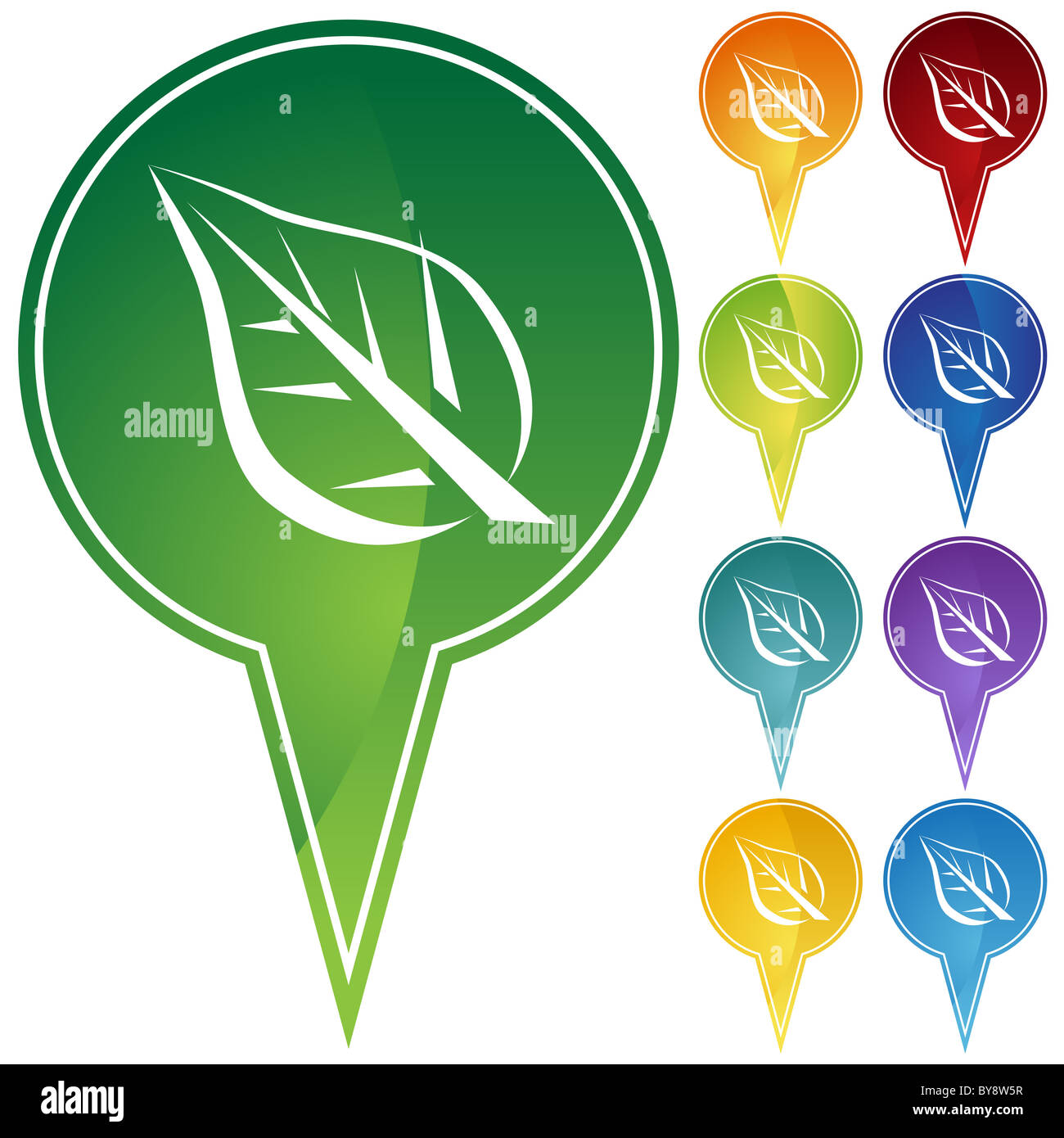 An image of a simple leaf Stock Photo - Alamy