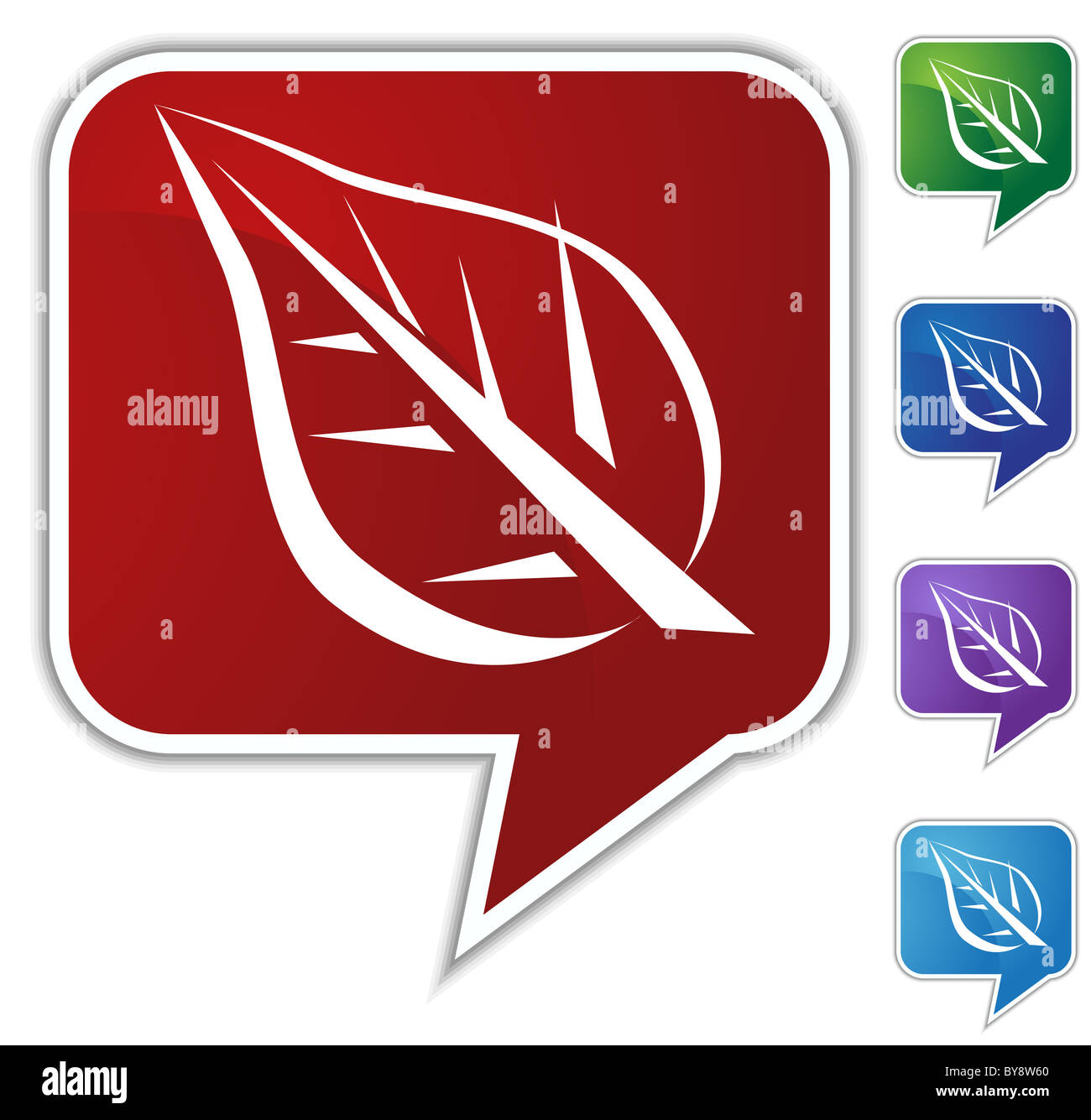 An image of a simple leaf Stock Photo - Alamy