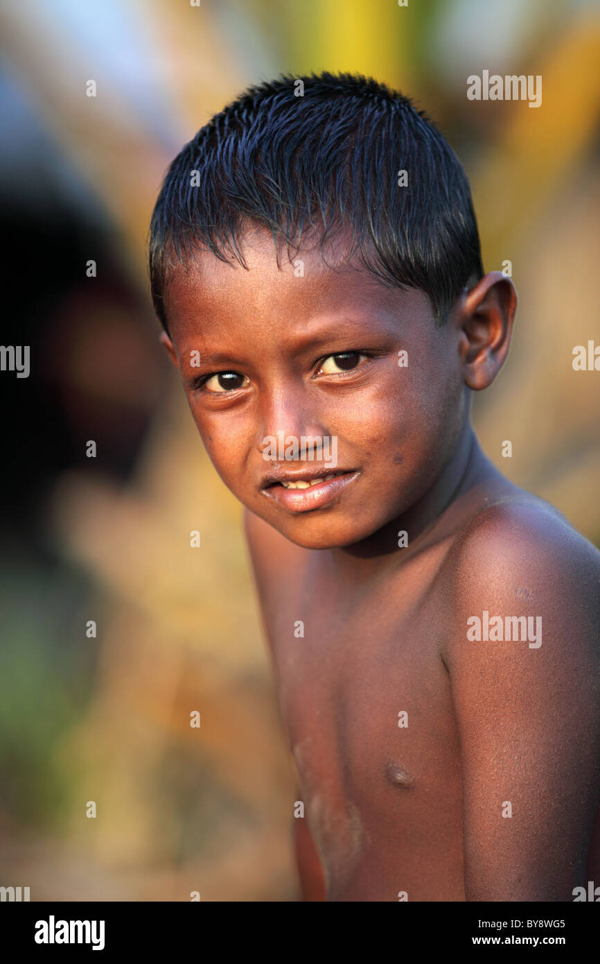 Cute boy in Bangladesh Asia Stock Photo - Alamy