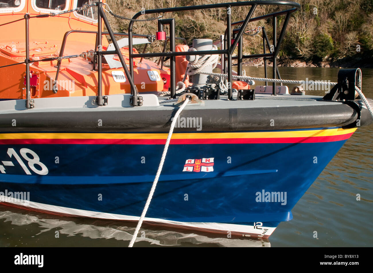 Rnli lifeboat logo hi-res stock photography and images - Alamy
