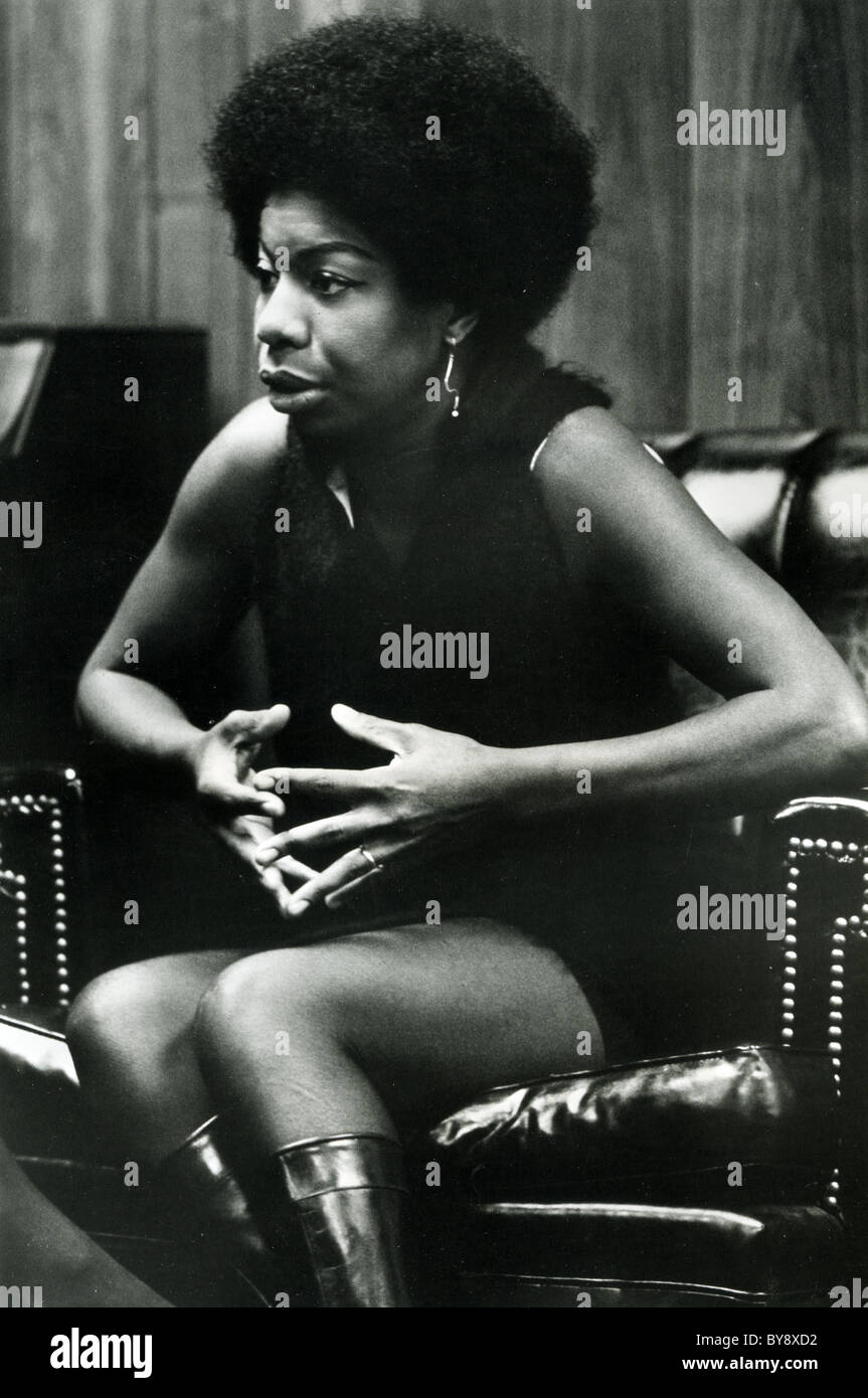 Nina simone 1933 2003 us singer hi-res stock photography and images - Alamy