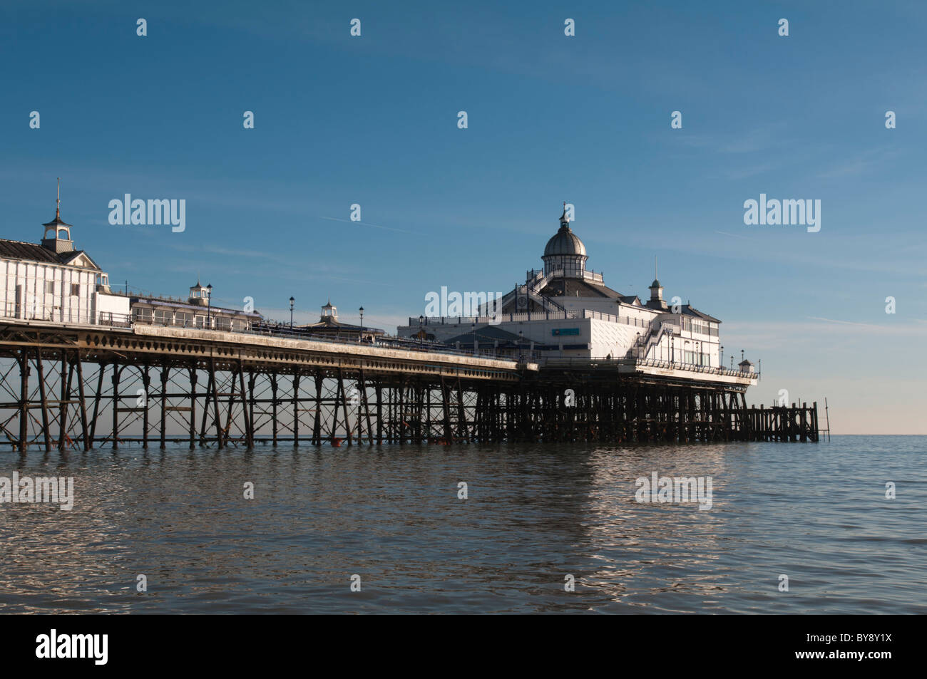 EASTBOURNE, ENGLAND, 26th December 2010 - A view of Eastbourne Pier ...