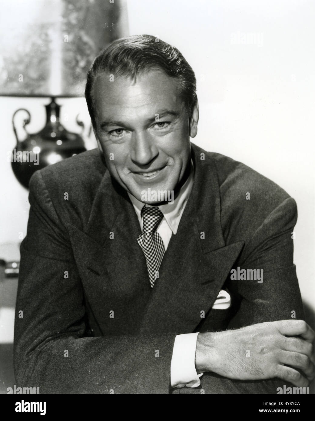 Young Gary Cooper Smile