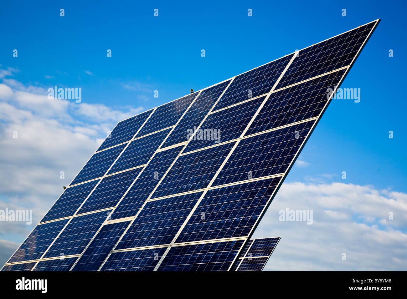 Solar Panel against blue sky Stock Photo - Alamy