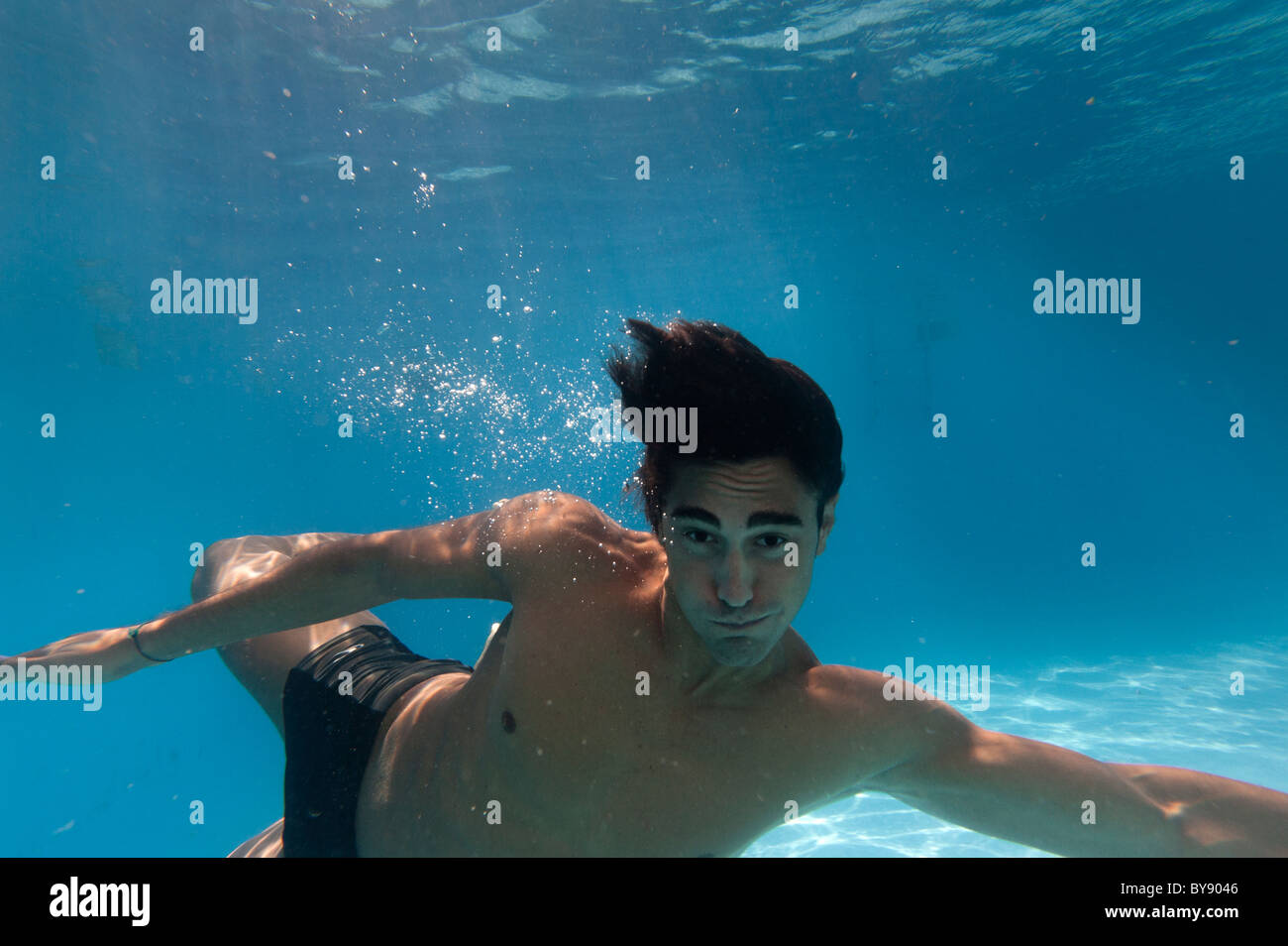Guy Underwater