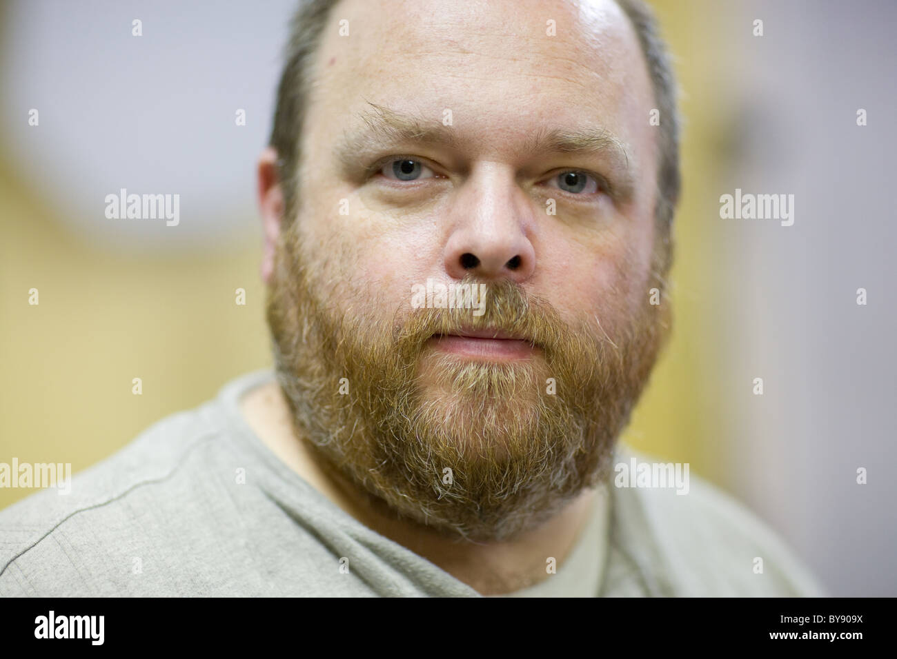 Fat man with a beard hi-res stock photography and images - Alamy