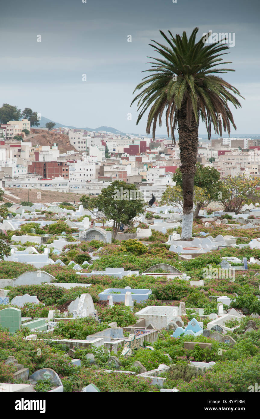 Muslim cemetery in in morocco hi-res stock photography and images - Alamy