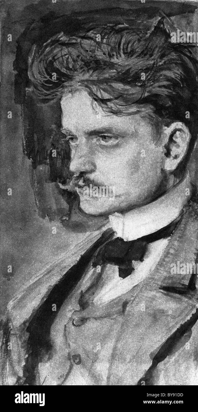 Jean Sibelius, Finnish composer Stock Photo - Alamy