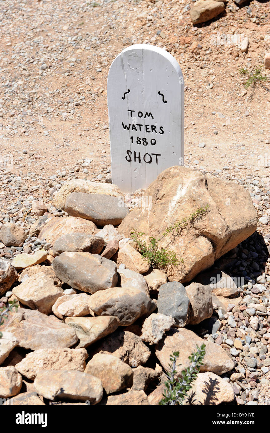 Boothill Graveyard Tombstone Arizona Stock Photo - Alamy