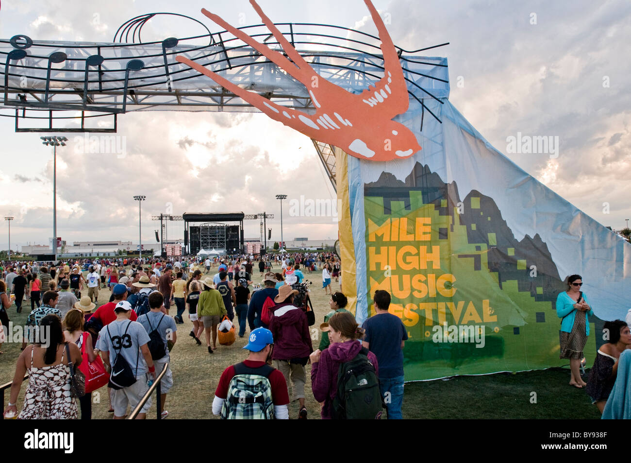 Mile high hi-res stock photography and images - Alamy