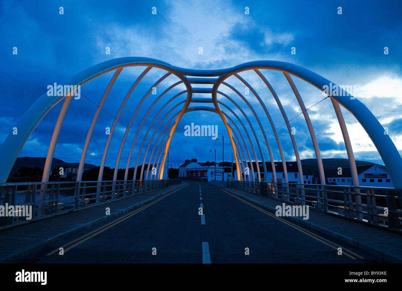 Display Lighting on the Contemporary Bridge to Achill Island at Achill ...