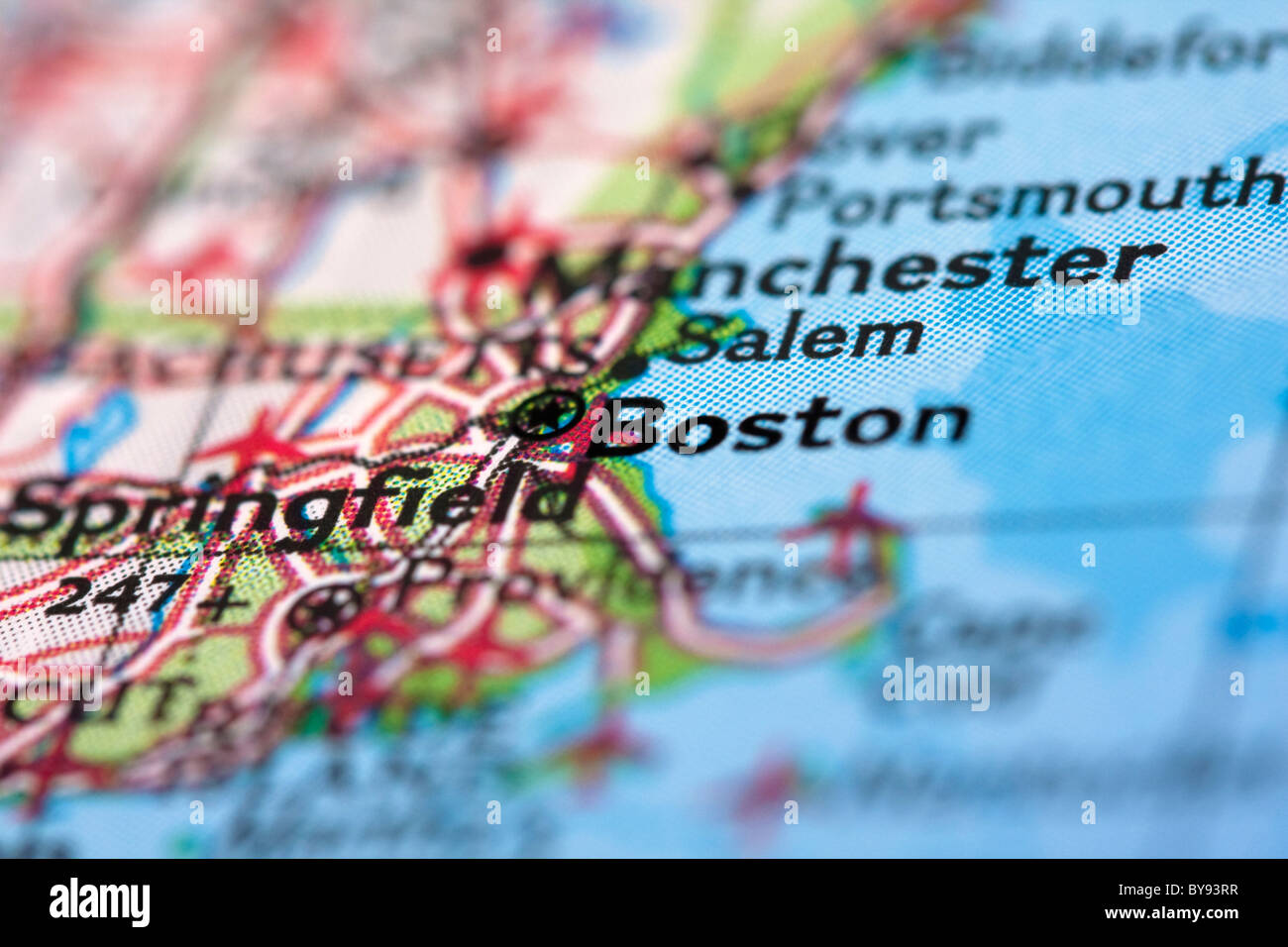 Massachusetts topography hi-res stock photography and images - Alamy