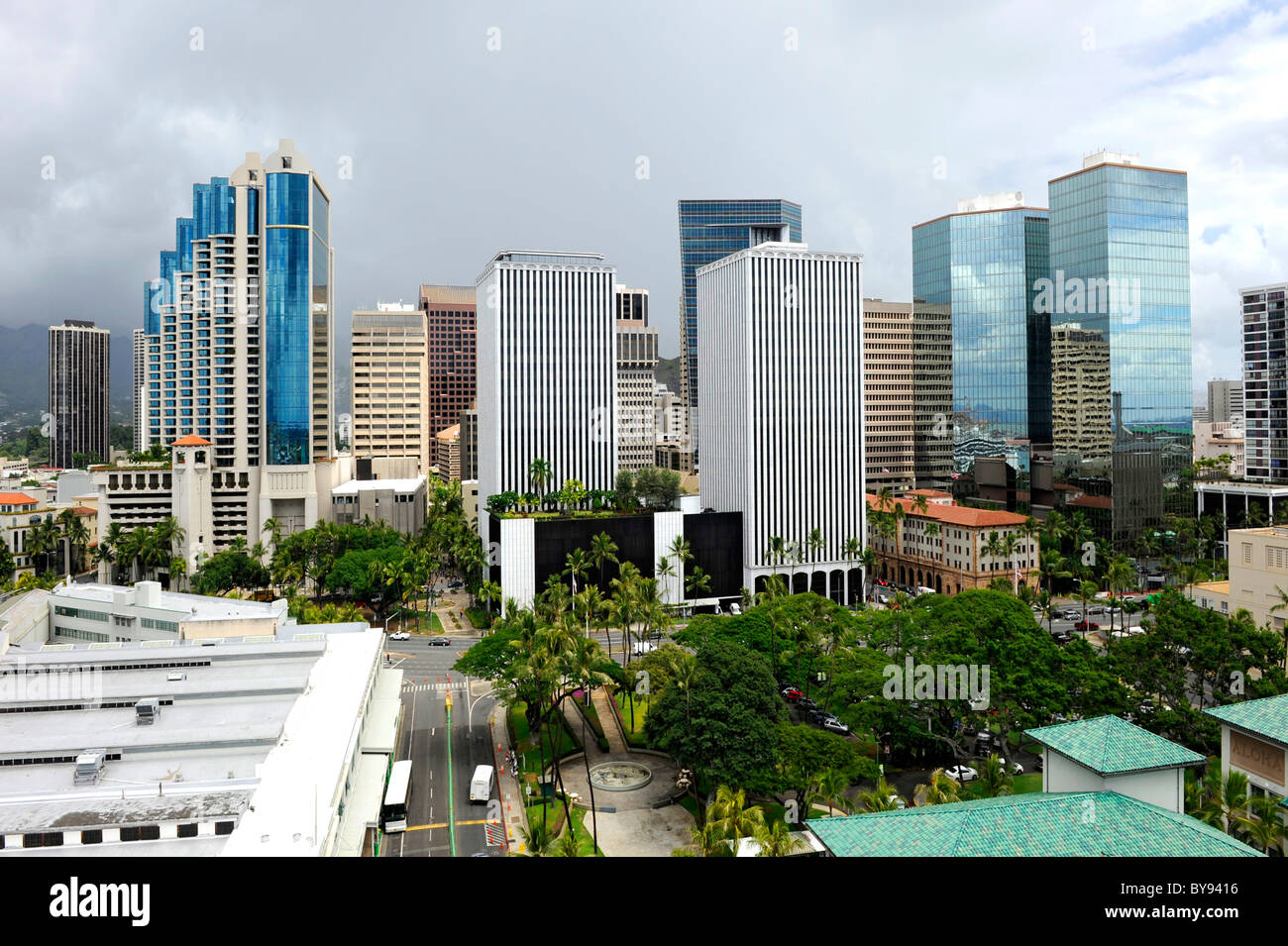 Mamala bay aerial hi-res stock photography and images - Alamy