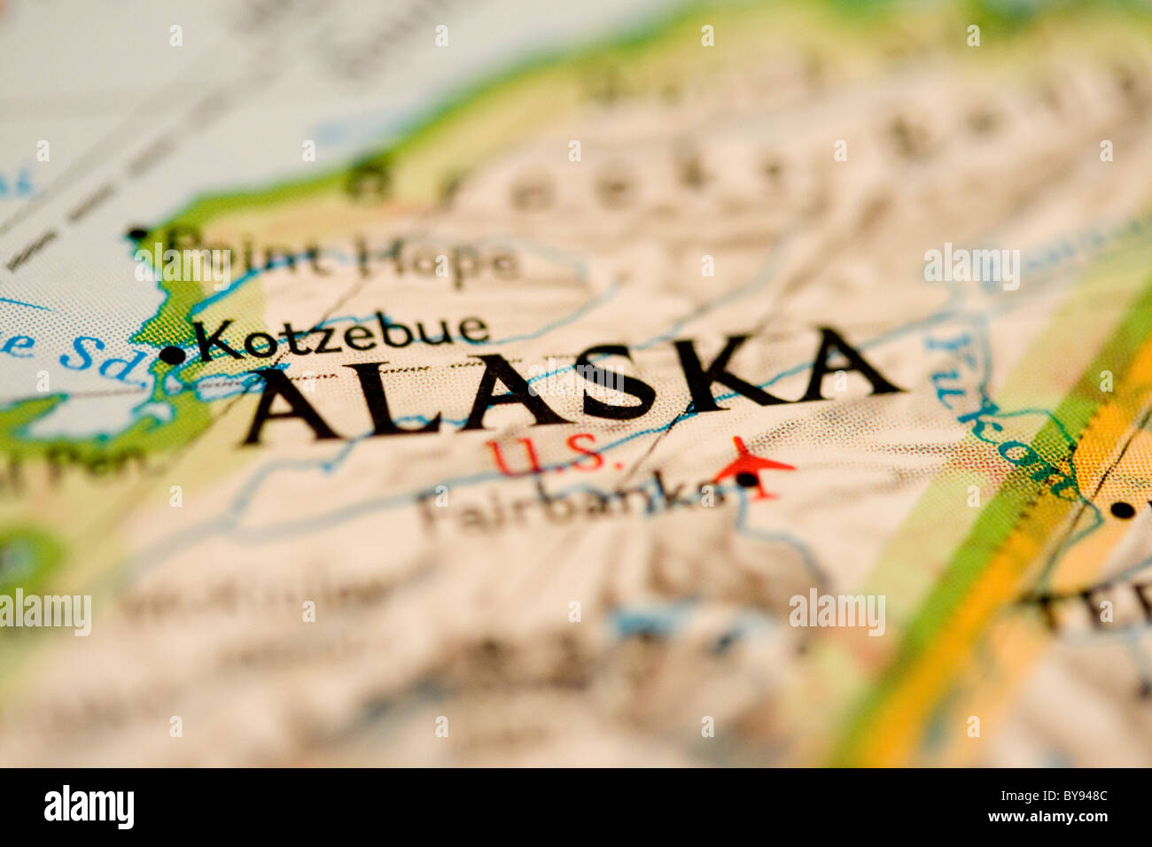 Alaska globe hi-res stock photography and images - Alamy
