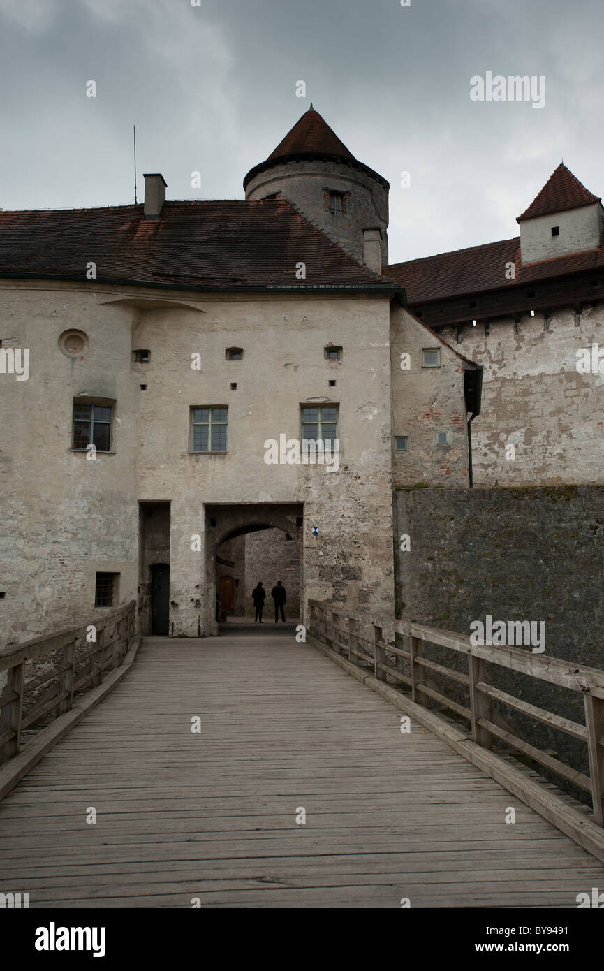Burghausen Castle, the longest in Europe, Burghausen, Bavaria, Germany ...