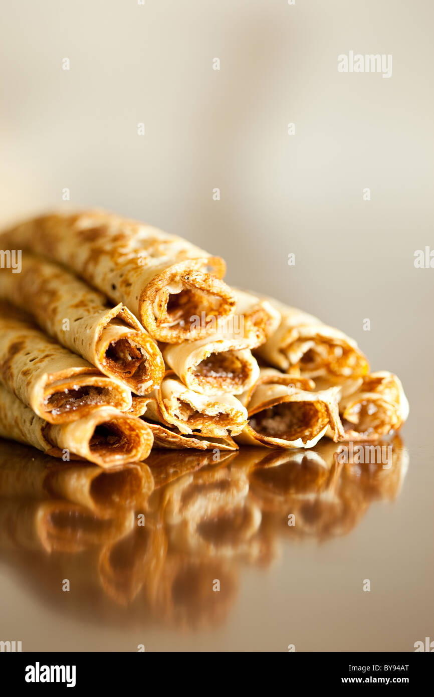 Crepe roll hi-res stock photography and images - Alamy