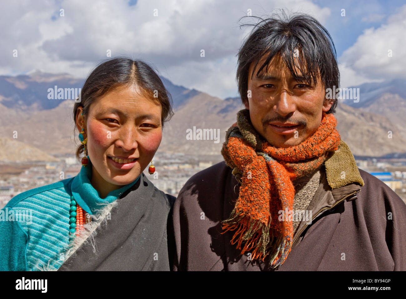Tibetan nomads hi-res stock photography and images - Alamy