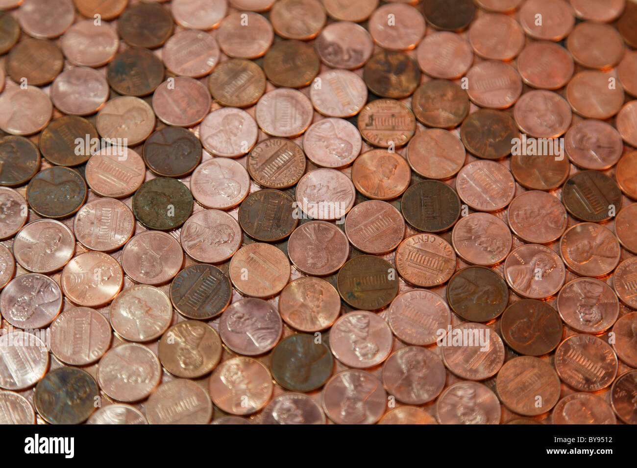 Penny background hi-res stock photography and images - Alamy