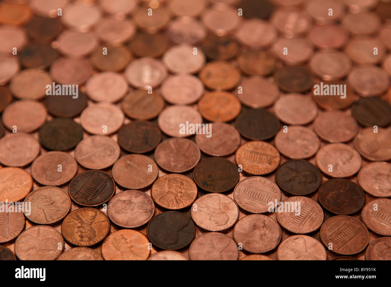 Penny background hi-res stock photography and images - Alamy