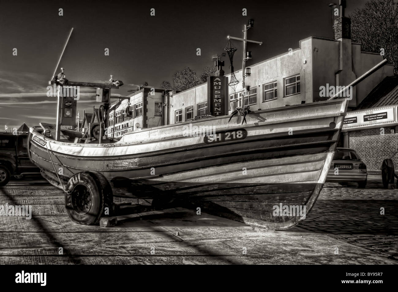 Filey boat hi-res stock photography and images - Alamy