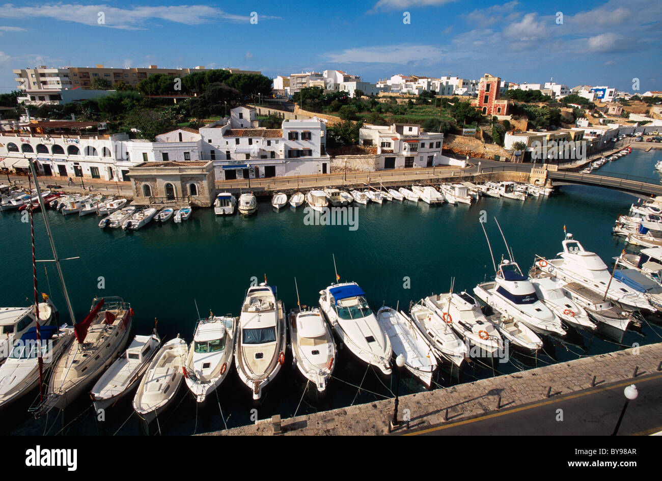 Port of Ciutadella, Menorca, Spain Stock Photo - Alamy