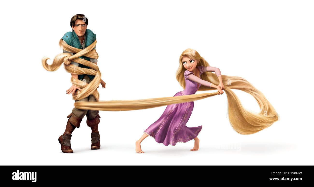 Tangled Rapunzel Hair Cut Off