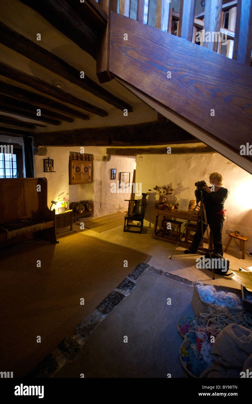 Tudor Merchants House Tenby Pembrokeshire Wales UK Interior National ...