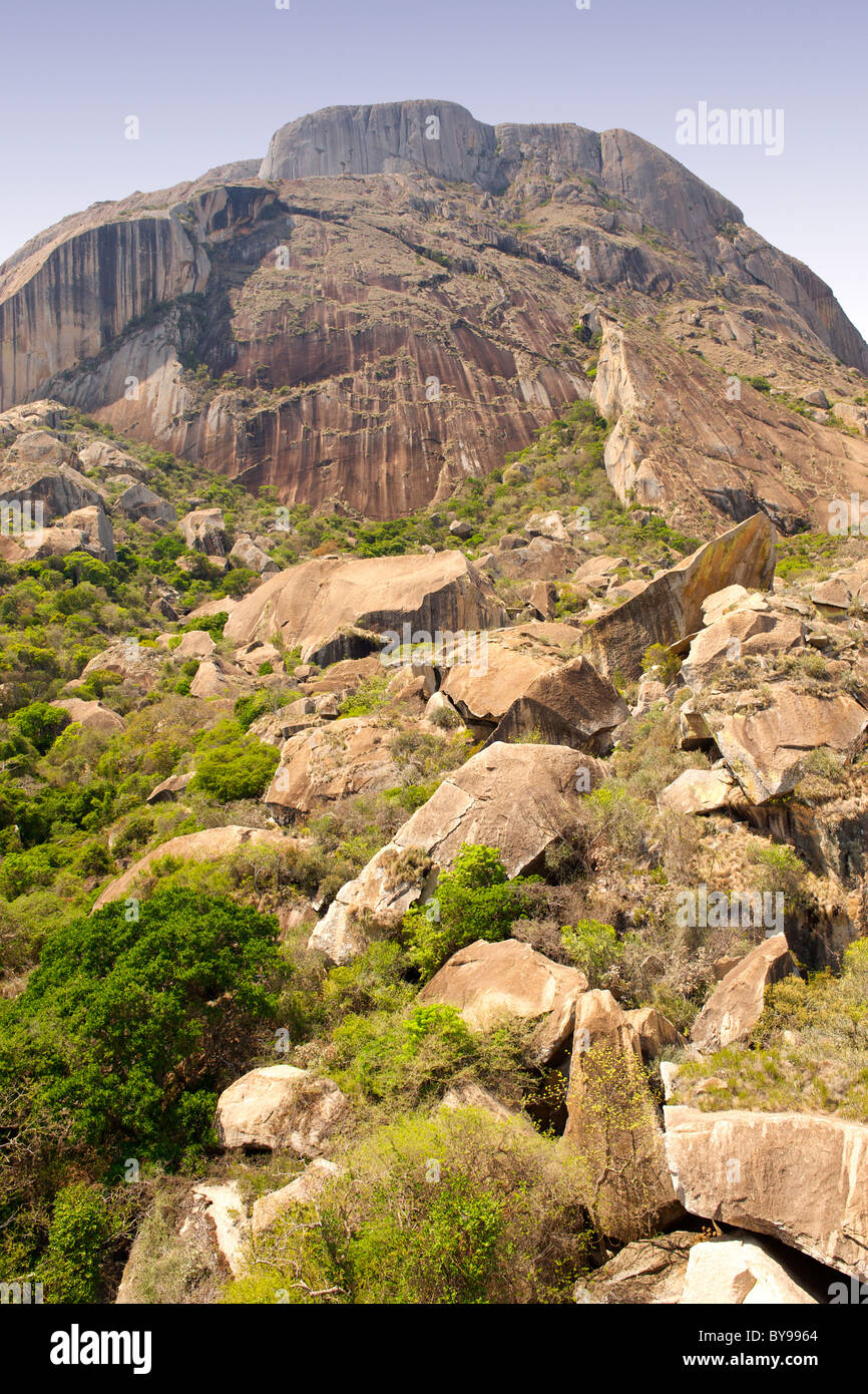The Anja private community reserve near Ambalavao in southern ...