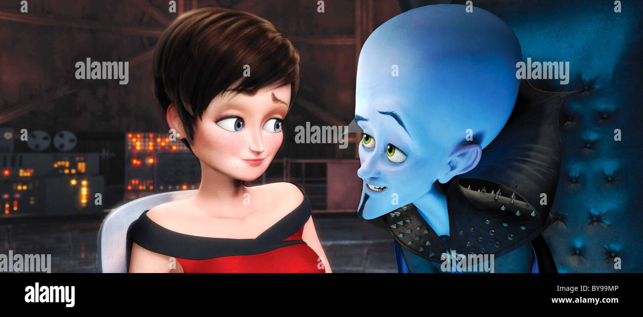 Megamind Year : 2010 USA Director : Tom McGrath Animation Stock Photo ...