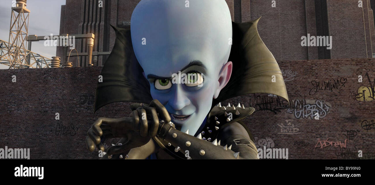 Megamind Year : 2010 USA Director : Tom McGrath Animation Stock Photo ...